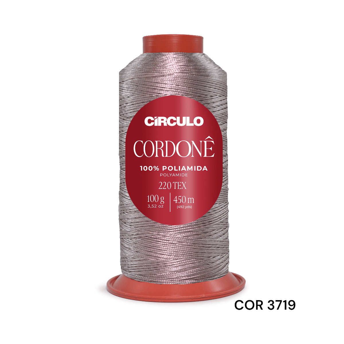 Linha Cordonê Circulo 100g - 450m - Armarinho Unibel