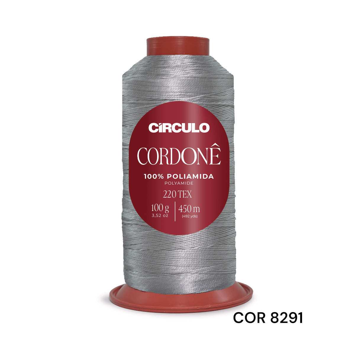 Linha Cordonê Circulo 100g - 450m - Armarinho Unibel